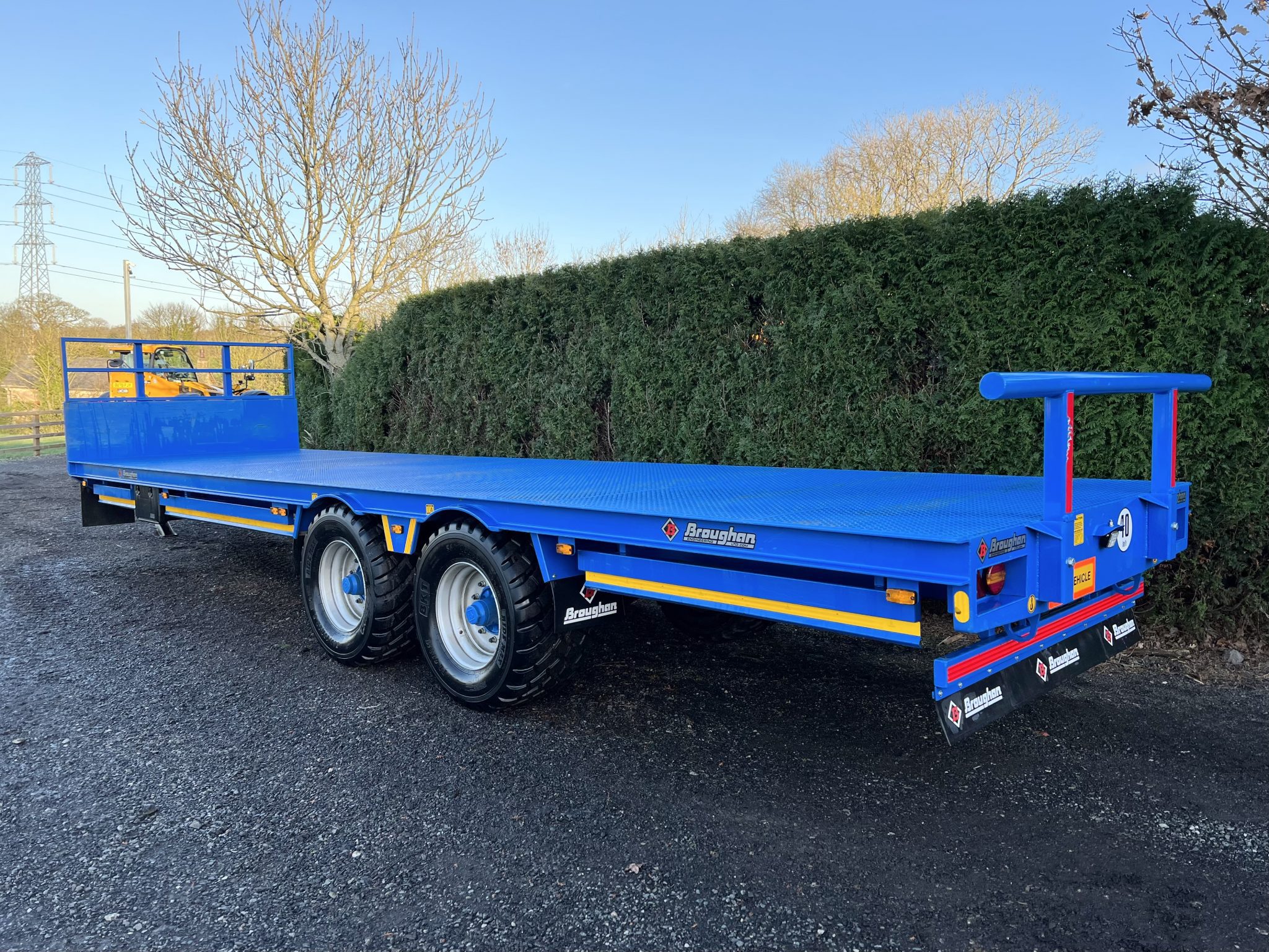 2019 Broughan 32ft High Speed Bale Trailer For Sale - Dewhurst Agricultural