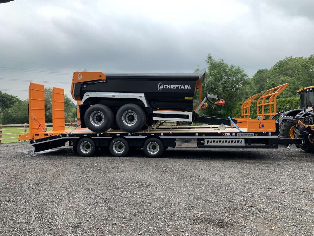 New Chieftain XCEL 33 Ton Tri Axle Low Loader Trailer For Sale ...