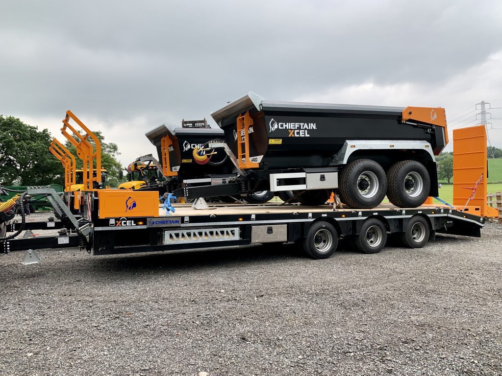 New Chieftain XCEL 33 Ton Tri Axle Low Loader Trailer For Sale ...