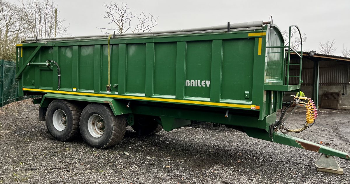 2017 Bailey 18 Ton High Speed Grain Trailer For Sale - Dewhurst ...