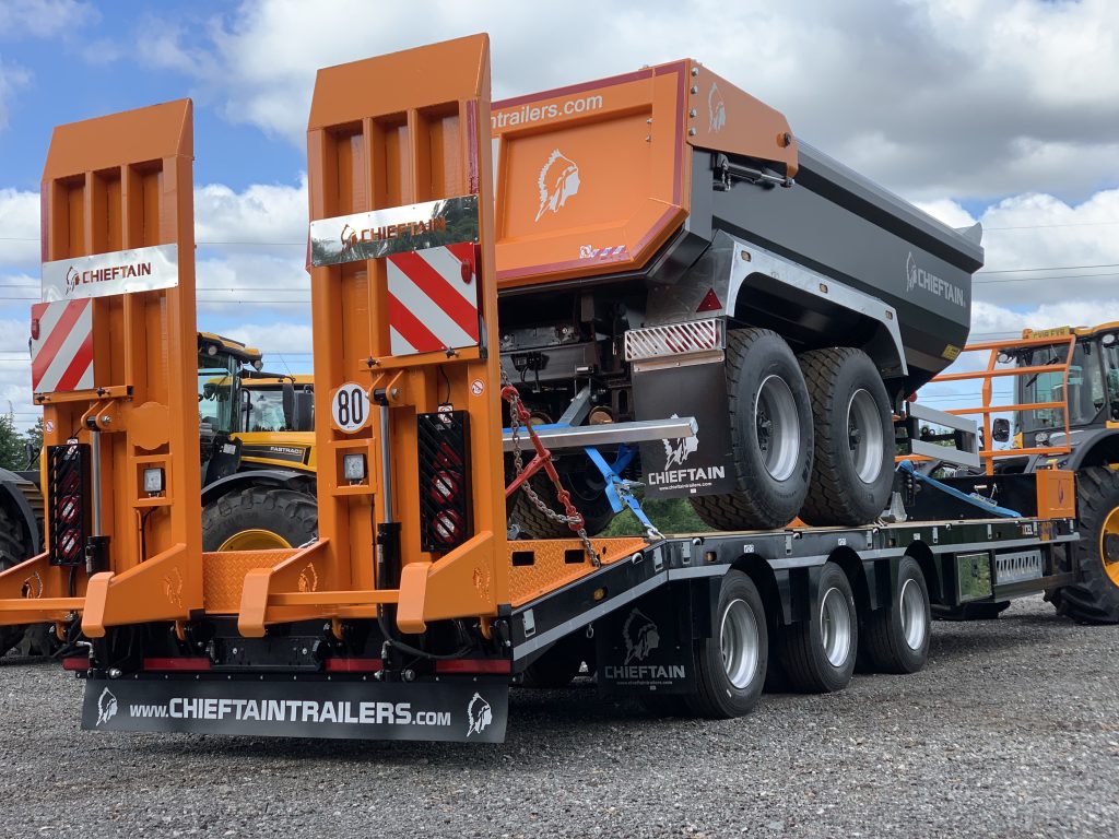 New Chieftain XCEL 33 Ton Tri Axle Low Loader Trailer For Sale ...