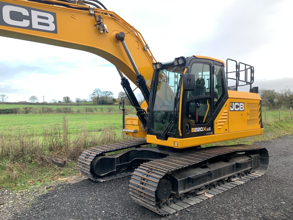 2019 JCB 220X Stage 5 Excavator For Sale - Dewhurst Agricultural
