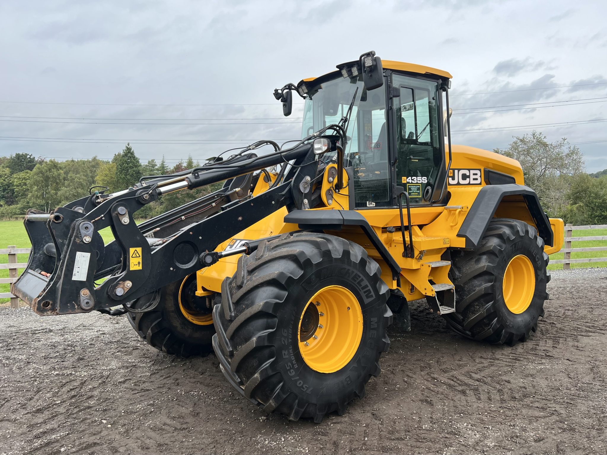 2017 JCB 435s Agri Loading Shovel For Sale - Dewhurst Agricultural