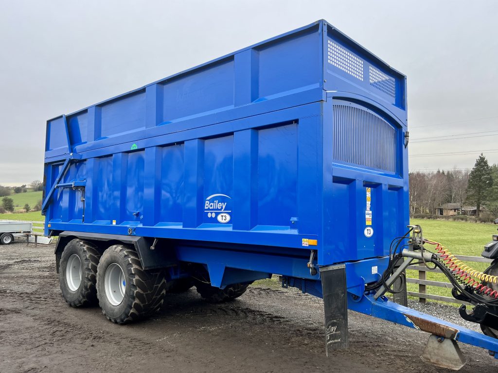 2020 Bailey 18 Ton High Speed Silage Trailer - Rear steer For Sale ...
