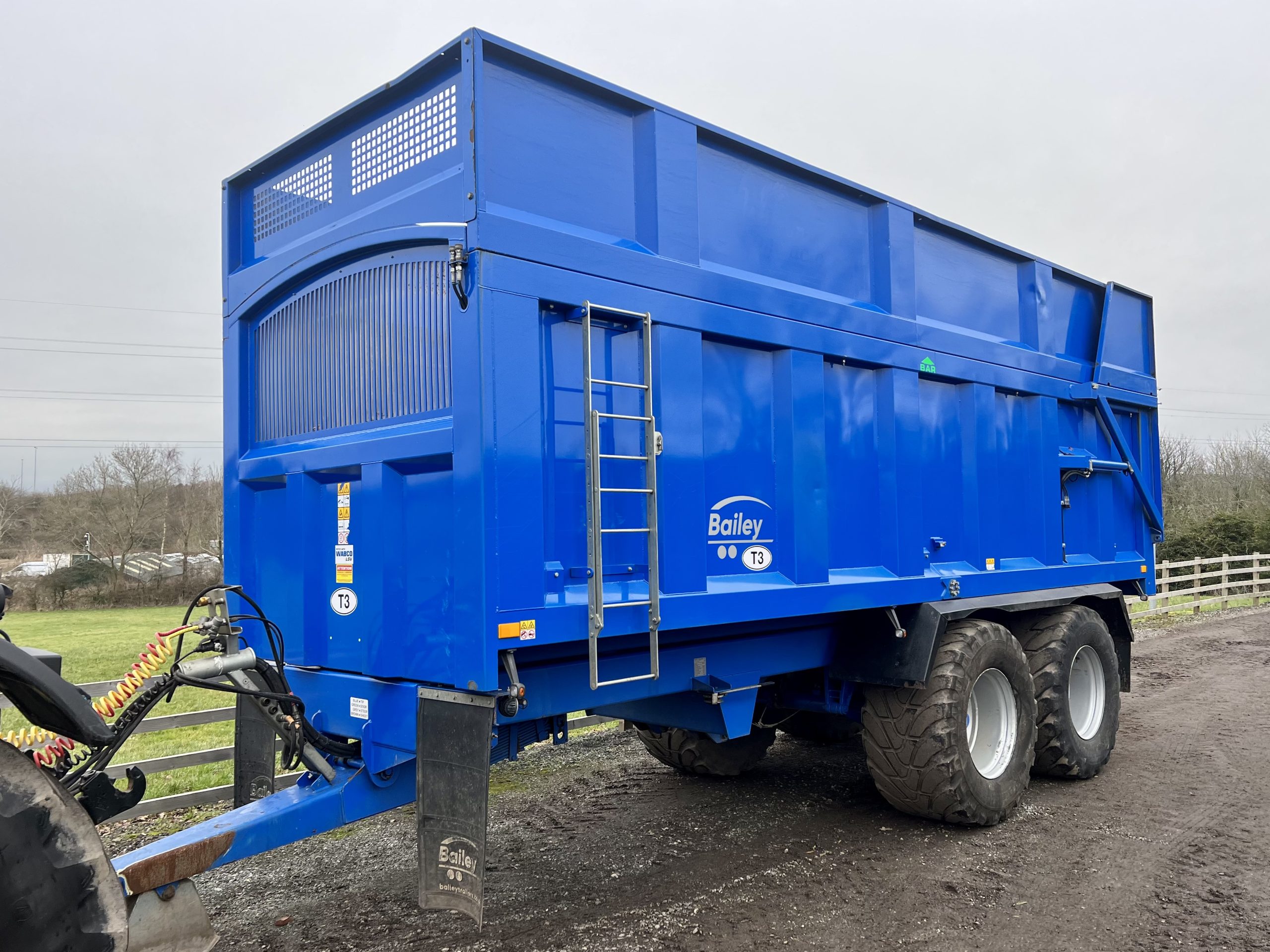 2020 Bailey 18 Ton High Speed Silage Trailer - Rear steer For Sale - Dewhurst Agricultural
