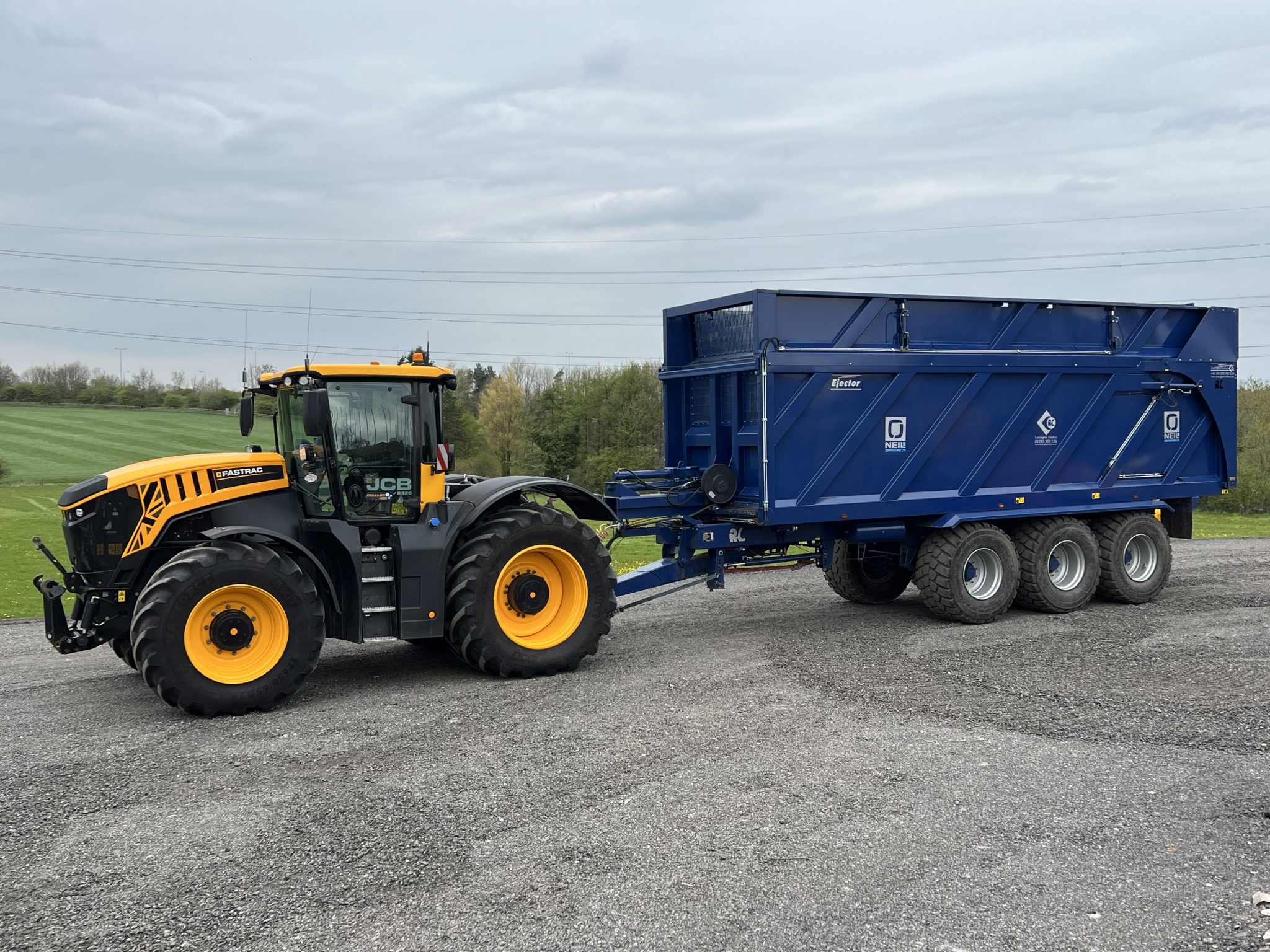 Richard Larrington 25 Ton High Speed Ejector Trailer For Sale ...