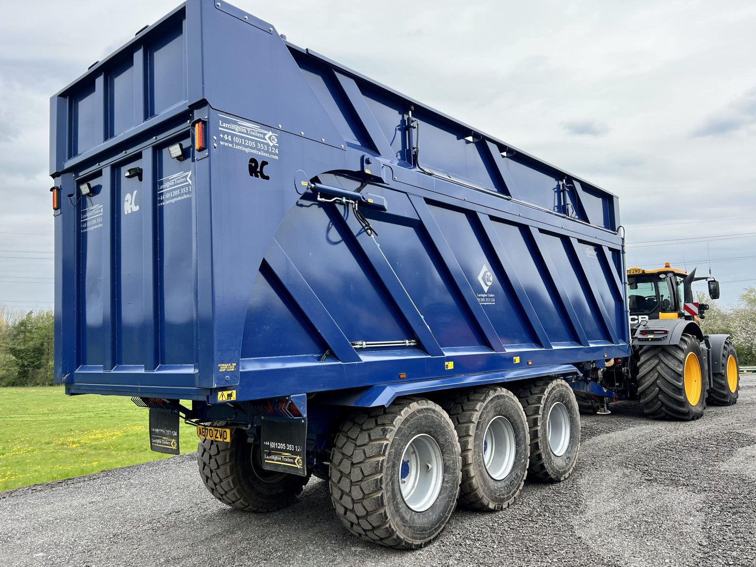 Richard Larrington 25 Ton High Speed Ejector Trailer For Sale ...