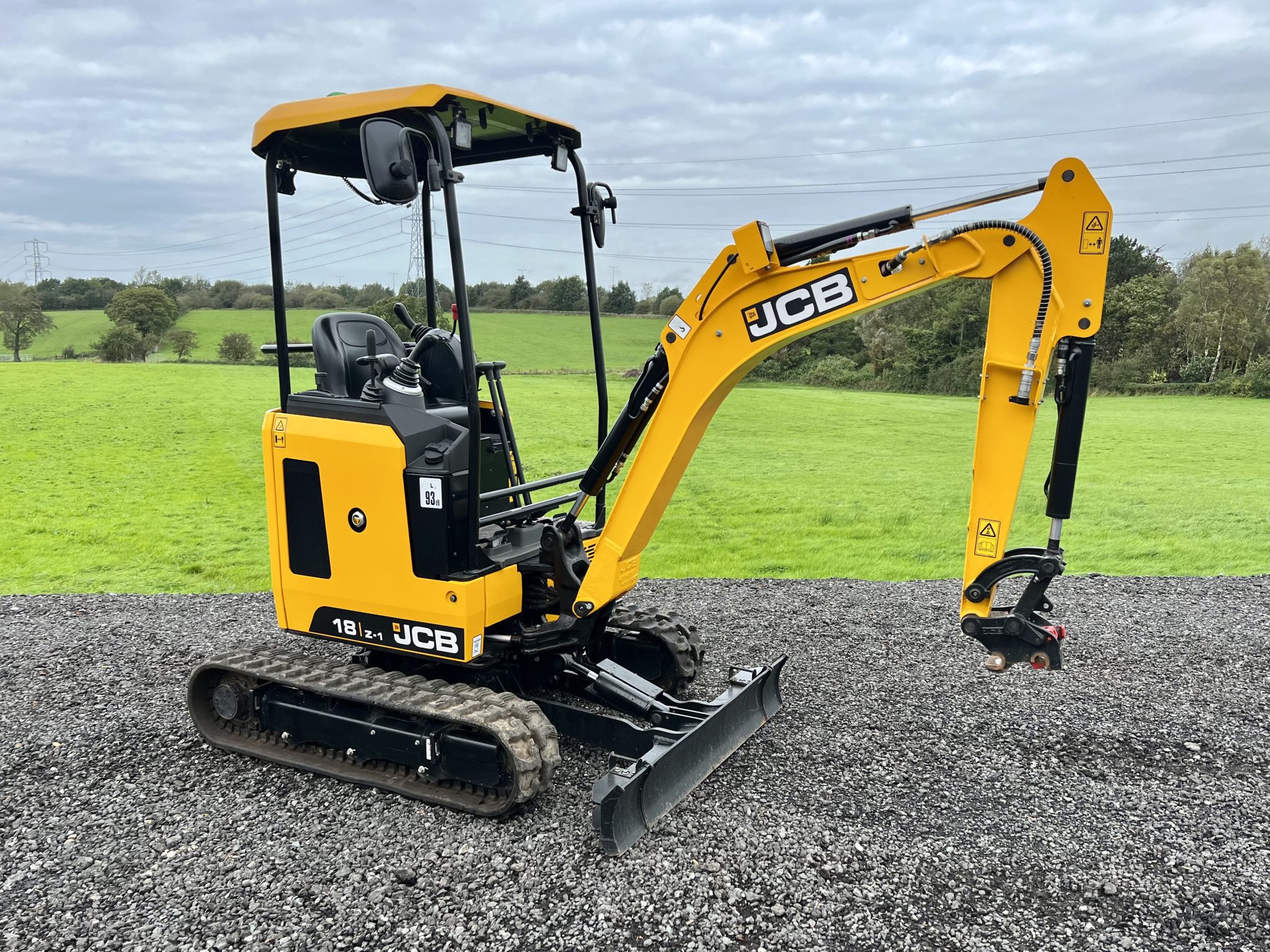 2023 JCB 18Z-1 Mini Excavator For Sale - Dewhurst Agricultural