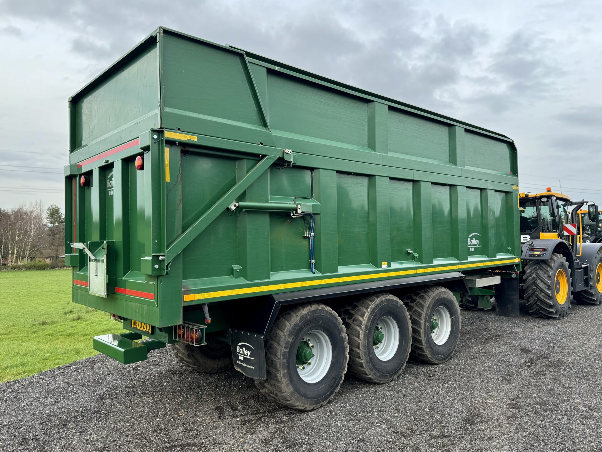 2021 Bailey 20 Ton Tri Axle High Speed Silage Trailer For Sale ...