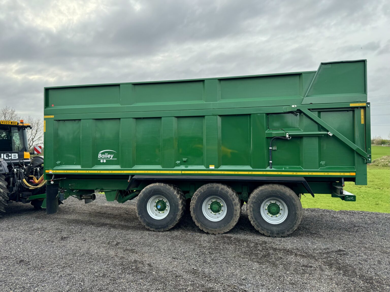 2021 Bailey 20 Ton Tri Axle High Speed Silage Trailer For Sale ...