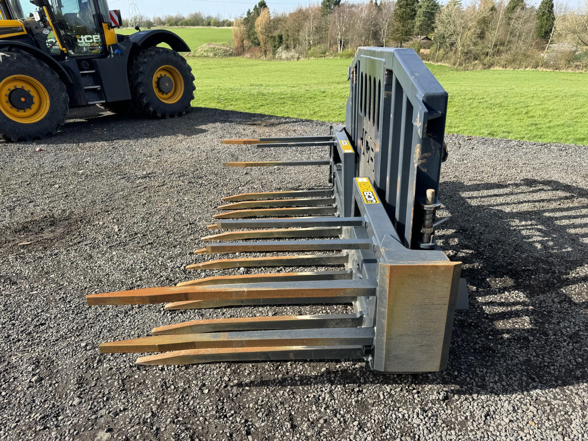 2020 JCB 12ft Hydraulic Folding Grass Fork For Sale - Dewhurst Agricultural