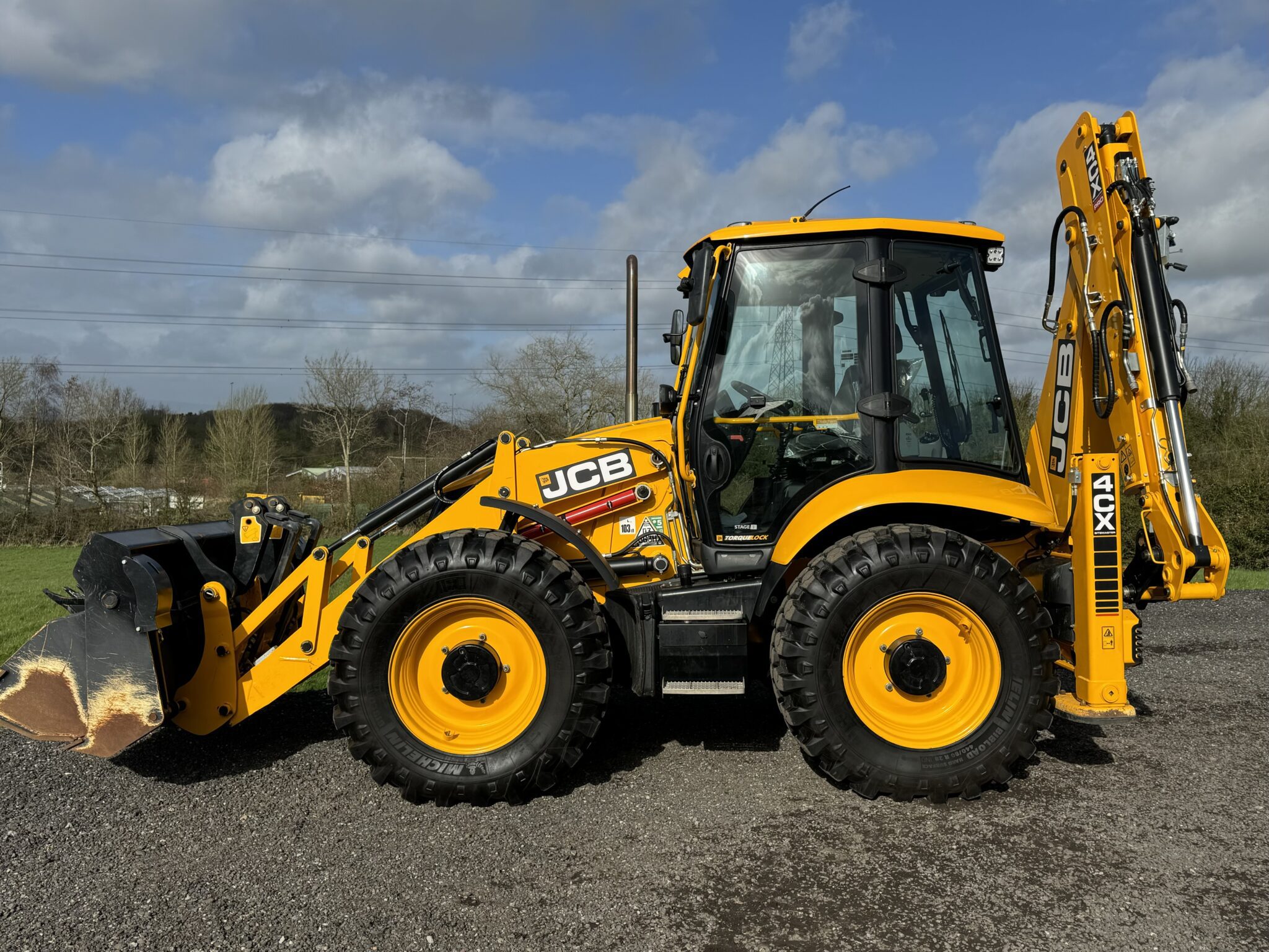 2022/72 JCB 4CX Sitemaster PRO Backhoe Loader For Sale - Dewhurst Agricultural