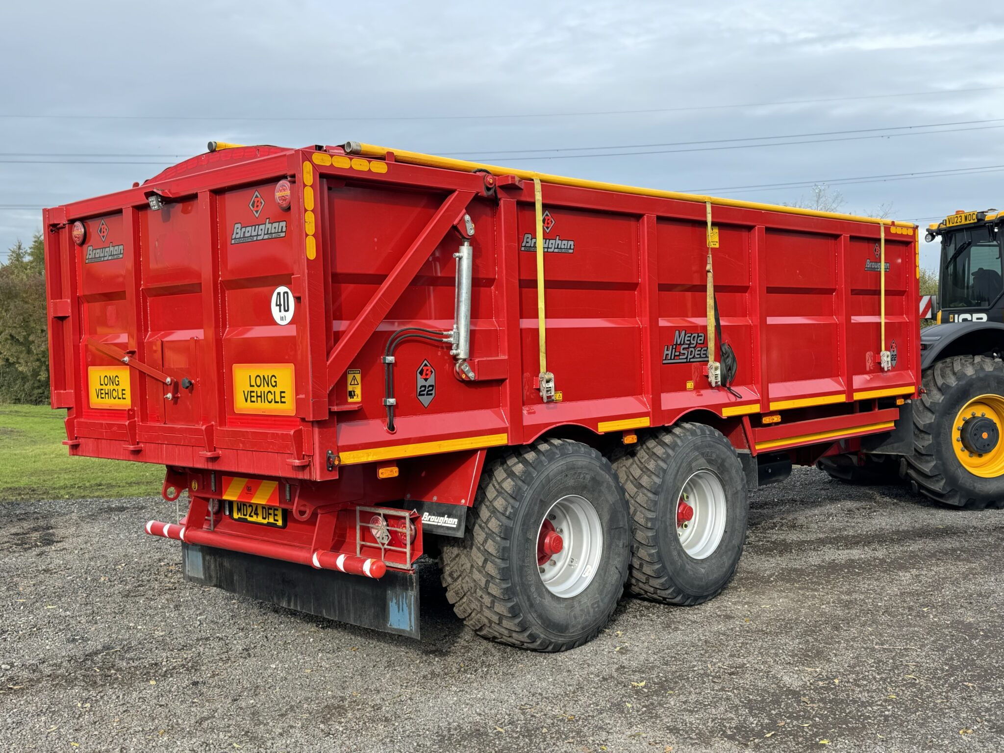 2022 Broughan 18 Ton High Speed Grain Trailer For Sale - Dewhurst ...