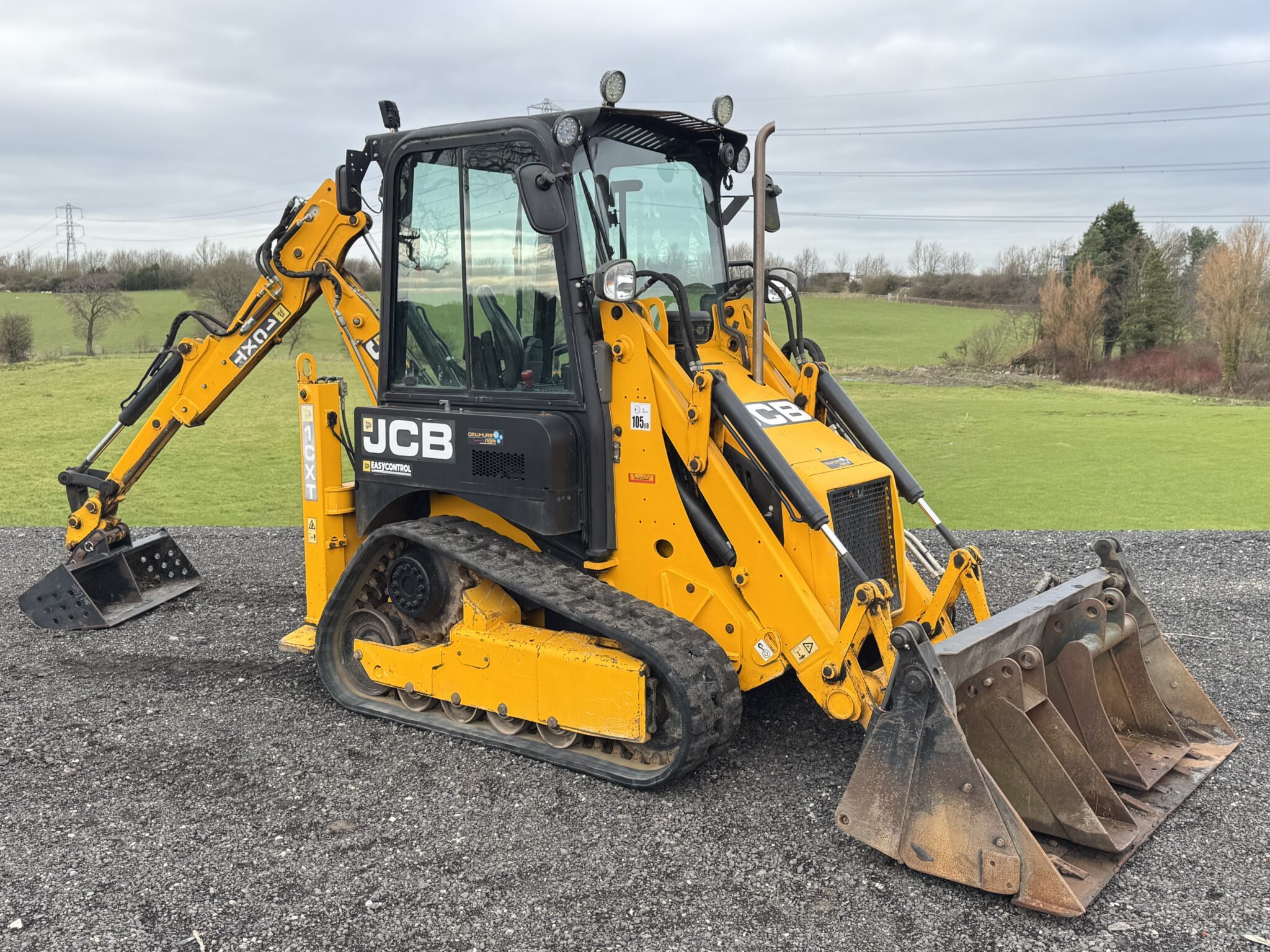 JCB 1CXT Tracked Backhoe Loader For Sale - Dewhurst Agricultural