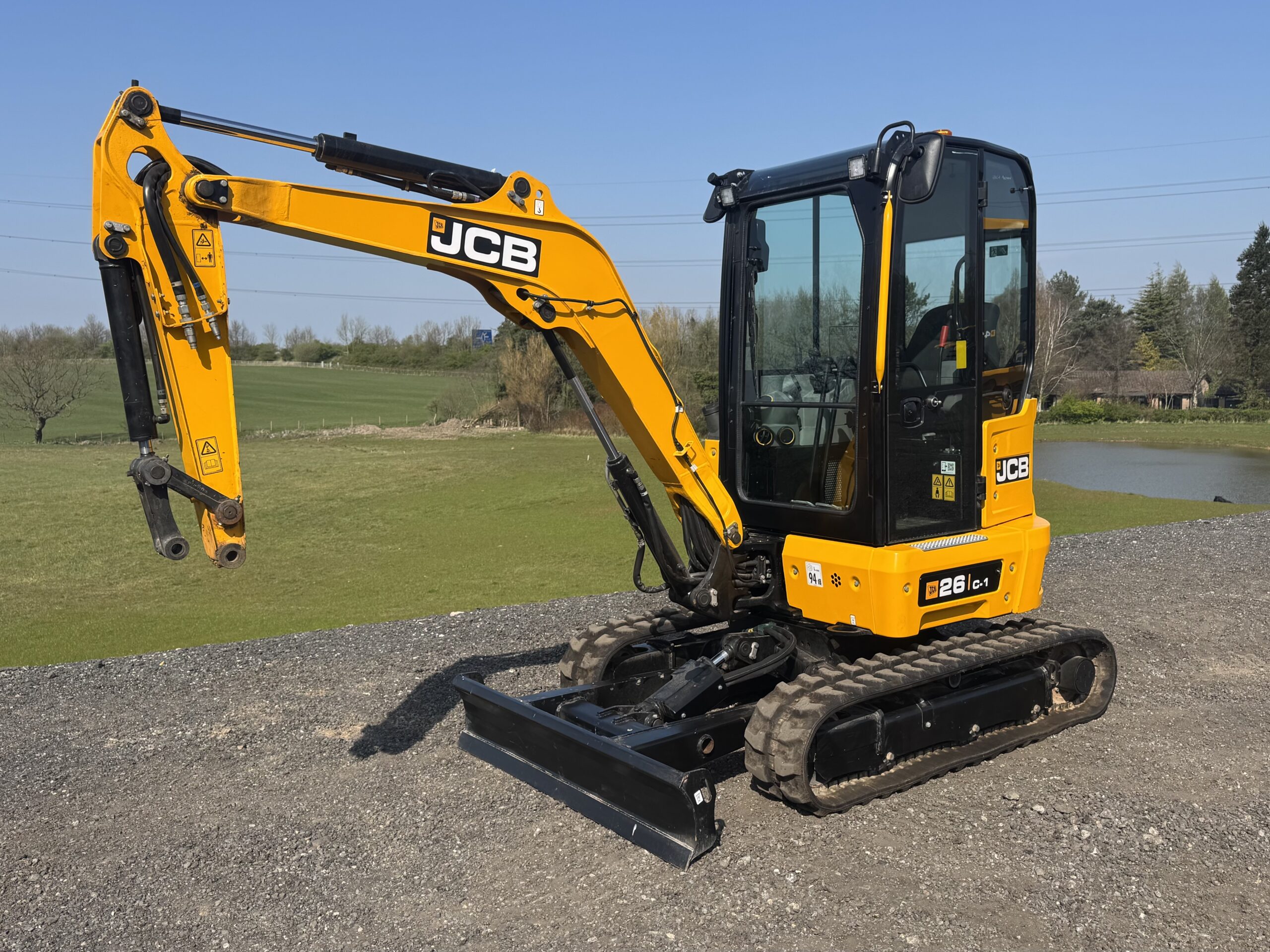 2023 JCB 26C-1 Mini Excavator For Sale - Dewhurst Agricultural